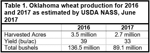 2016-2017 Oklahoma Wheat Crop Overview | WORLD OF WHEAT